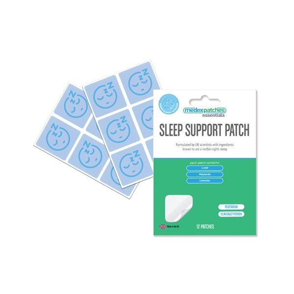 Medex Essentials Sleep Support 5HTP + Melatonin Patches - 12 Patches ...